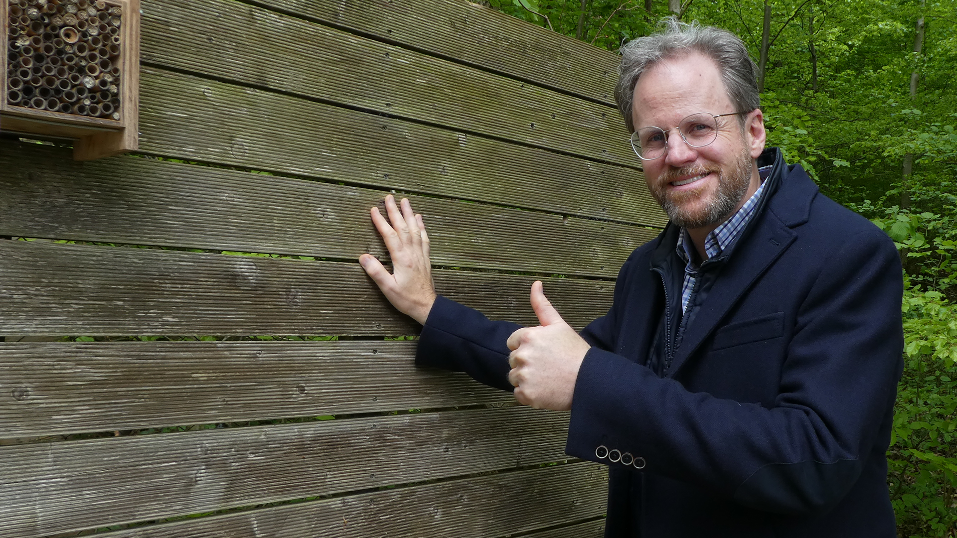 Touching wood stock West Fraser Canada